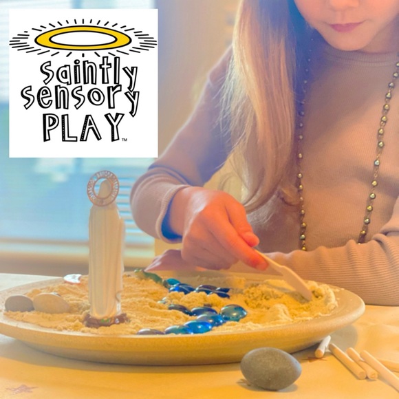 mother of mercy art co. | Toys | Saintly Sensory Play Kit Saint Francis ...